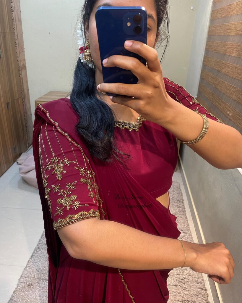 Half Saree – Page 7 – Be A Queen Designing Hub